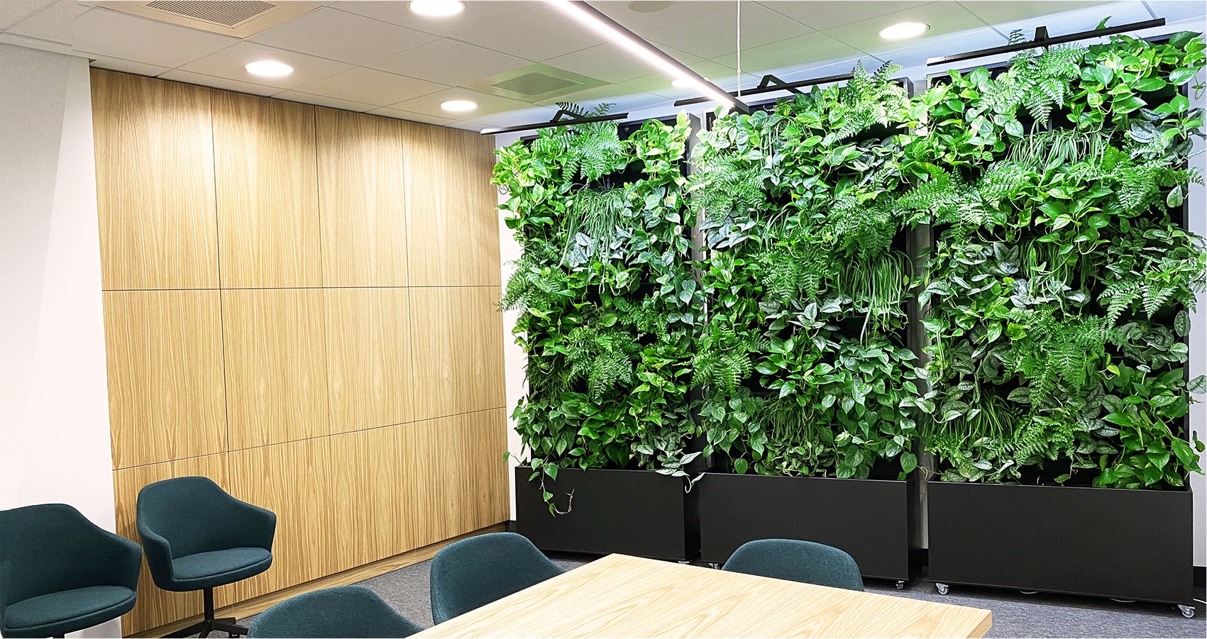 Free-Standing Green Wall - Hercs
